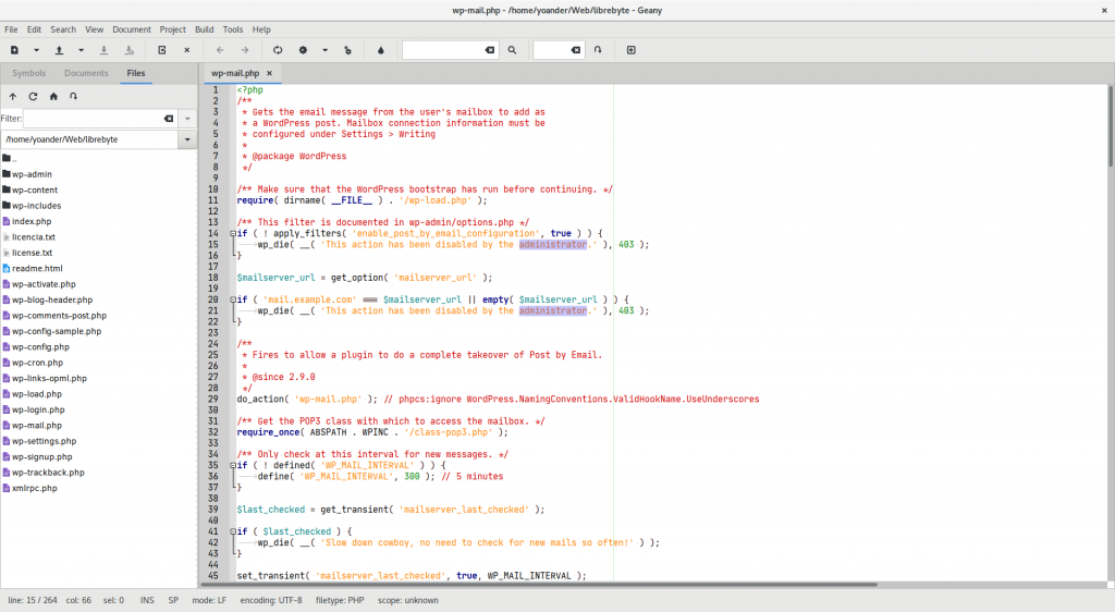 Geany a lightweight text editor | LibreByte